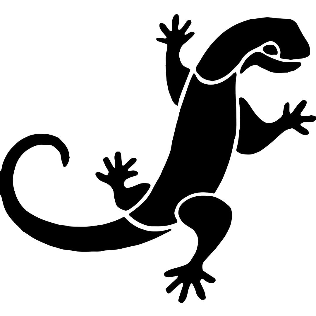 Lizard Stencil