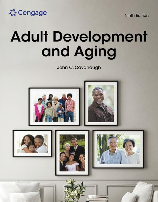 Amazon.com: Adult Development and Aging: 9780357796276: Cavanaugh, John ...