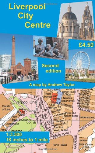 Liverpool City Centre Map (City Centre Maps): Amazon.co.uk: Taylor ...
