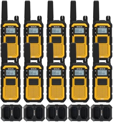 Amazon.com: Retevis RB48P Walkie Talkies for Adults, 5W GMRS Waterproof ...
