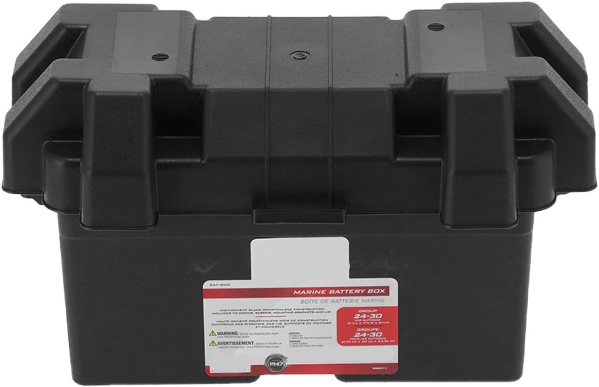 Amazon.com: Universal Battery Box Storage Holder Power Guard with Strap ...