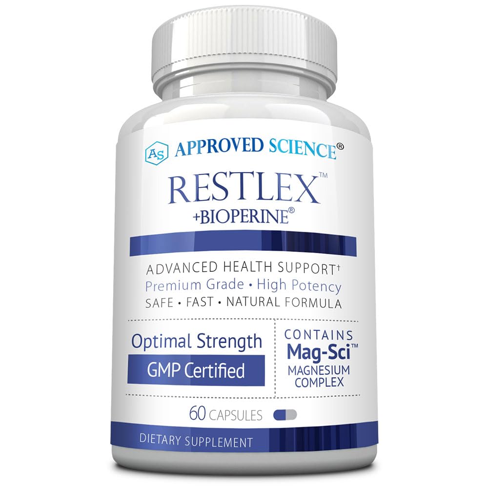 Amazon.com: Approved Science Restlex - 420 mg Magnesium Glycinate Blend ...