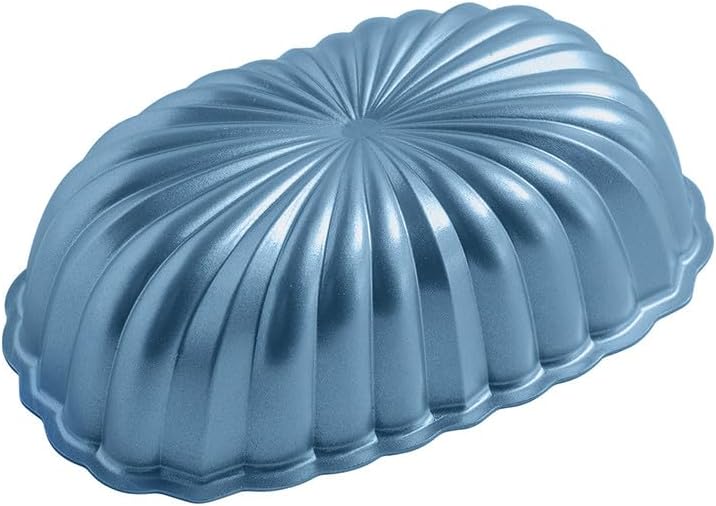 Amazon.com: Nordic Ware Formed Fluted Loaf Pan, 6 Cups, Twilight Blue ...