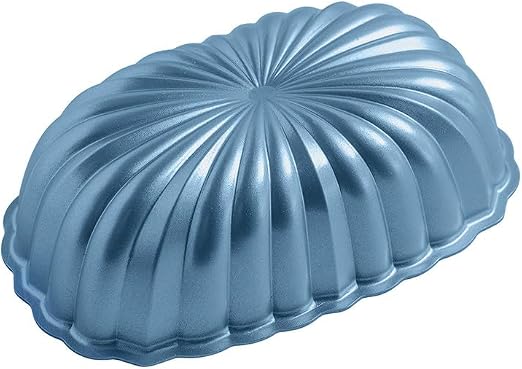 Amazon.com: Nordic Ware Formed Fluted Loaf Pan, 6 Cups, Twilight Blue ...