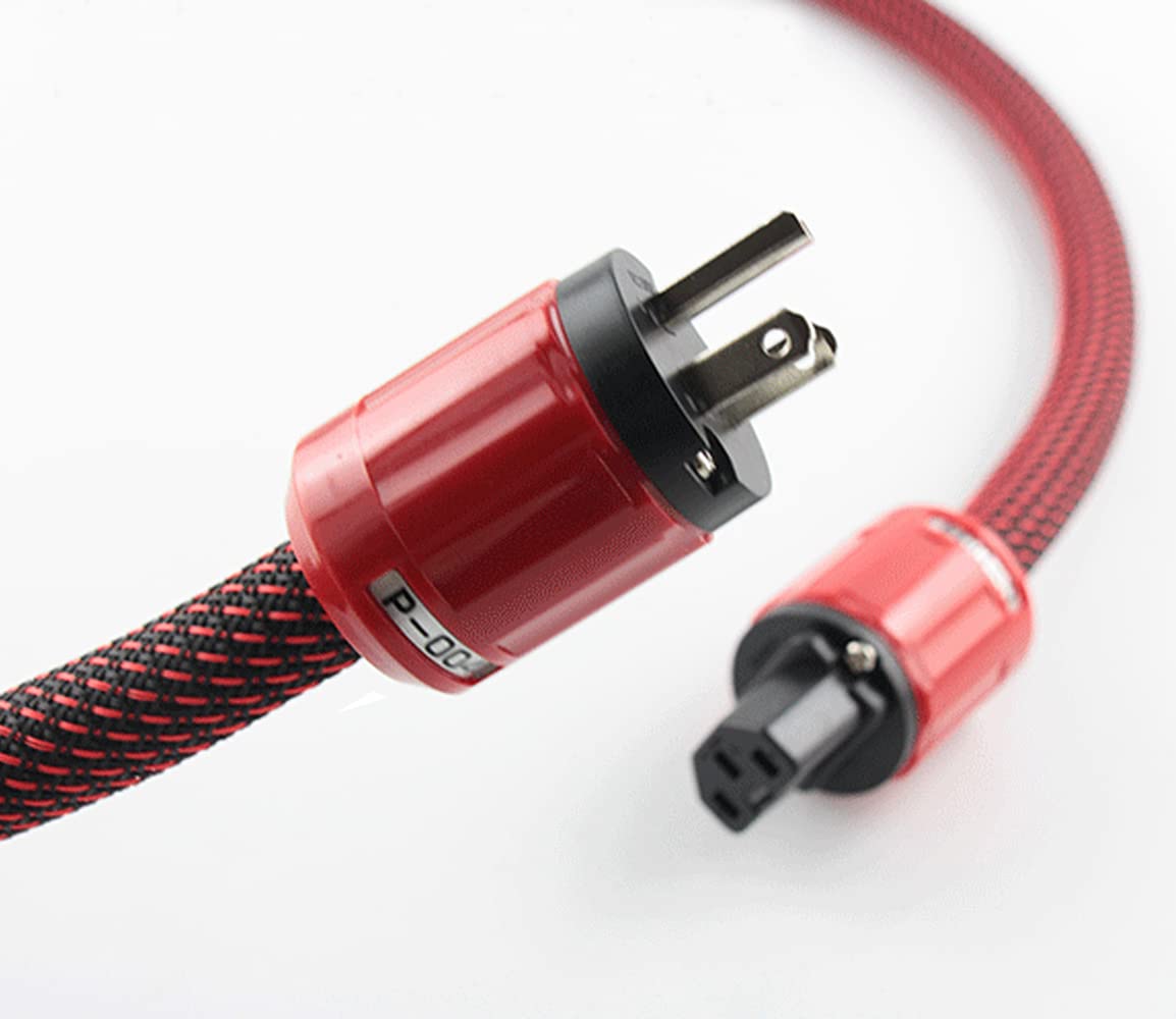 Amazon.com: 1Pack Audio Hi-End HiFi Audio AC Power Cable 3.3Ft 1M CD ...