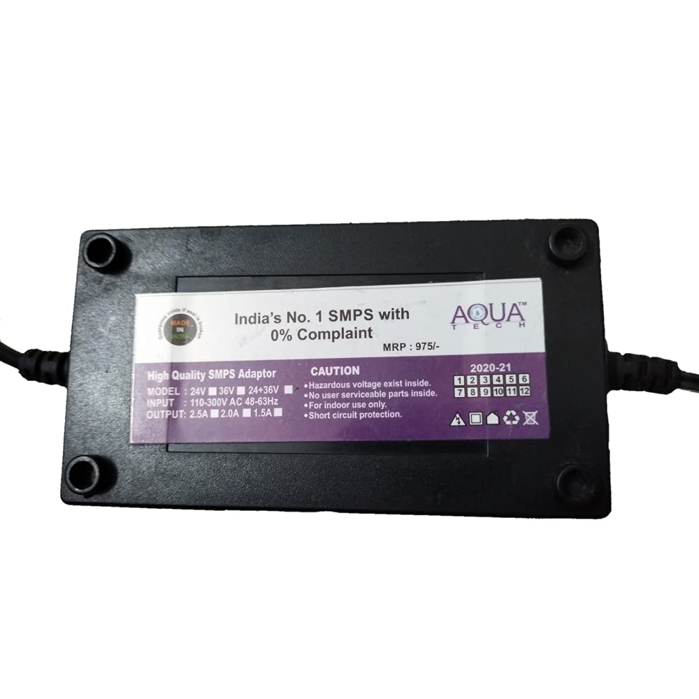 Buy Aquatech Adapter 24V 2.5A Spectra SMPS/Power Supply for All type RO ...