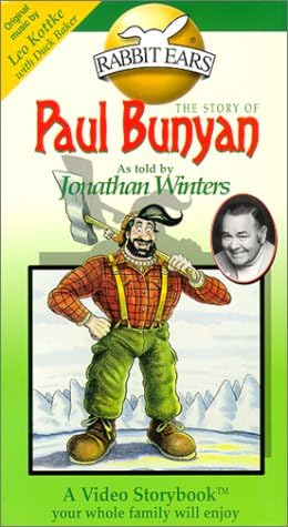 Amazon.co.jp: Paul Bunyan [VHS] : Winters, Jonathan, Kottke, Leo, Baker ...