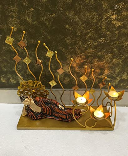 RHD Metal Abstract Home Decore/Table Decore/Table Decoration Budha 3 t ...