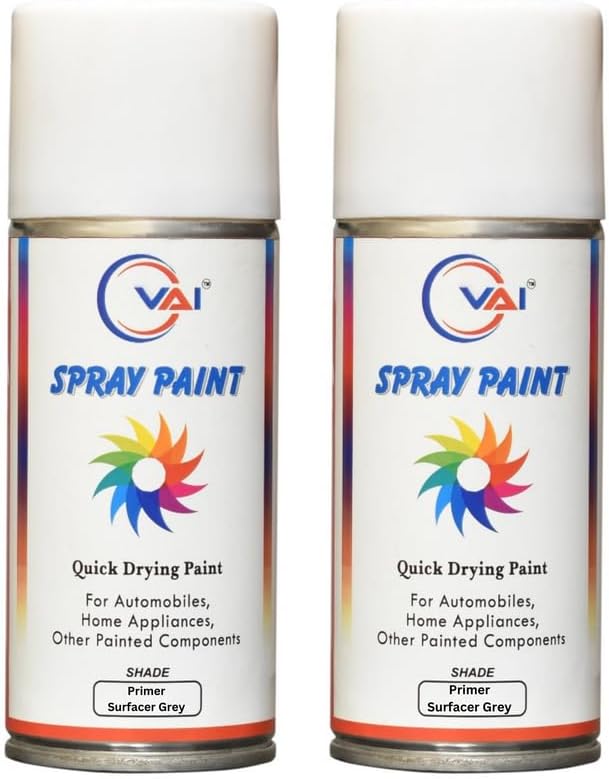 APAR Spray Paint PLASTIC PRIMER Transperent-225 ml (Pack of 1-pcs), To ...