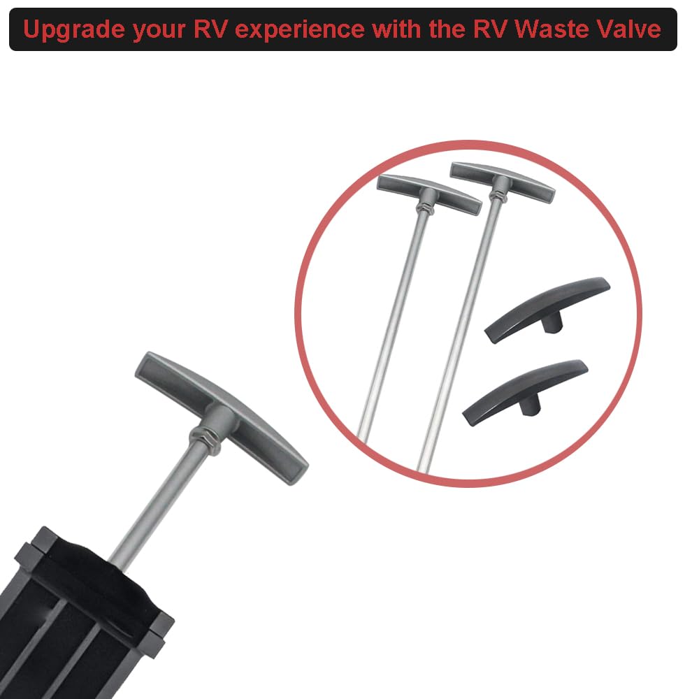 Snapklik.com : Taidocram 2 Set RV Waste Valve Extension Tube & Handles ...