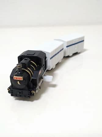 Amazon.co.jp: Capsule Plarail B20 Steam Locomotive White Freight Car ...
