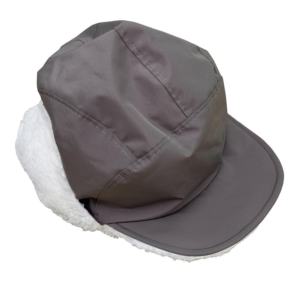 Amazon | [チャムス] キャップ Elmo Gore-Tex WINDSTOPPER RV Cap Gray/Ivory M ...