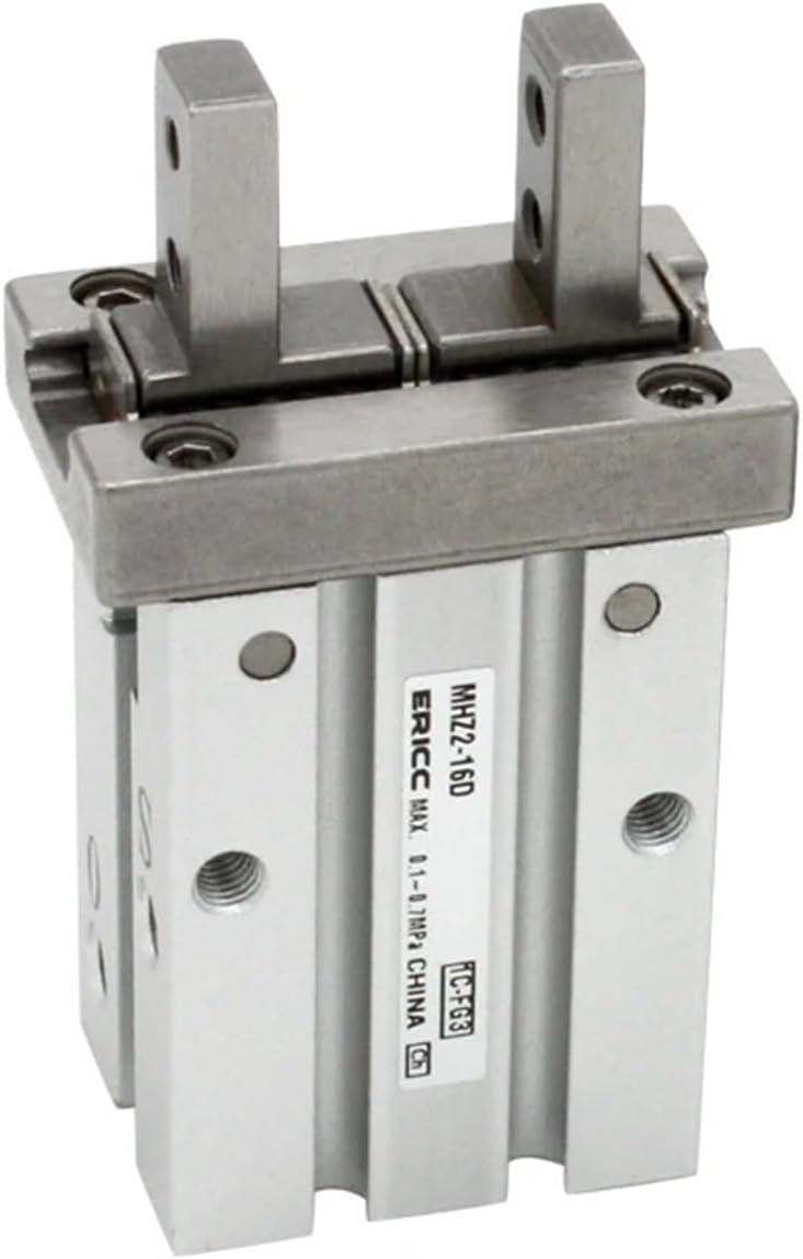 Amazon.co.jp: MHZ2 6D 10D 16D 20D 25D 32D 40D 複動エアグリッパー 空気圧フィンガーシリンダー ...
