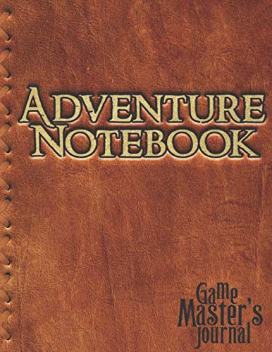 Game Master's Journal: Adventure Notebook: A simple journal layout to ...