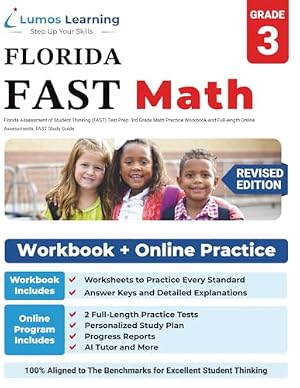 Florida FAST Test Prep: Grade 1. The Ultimate Practice Workbook for ...