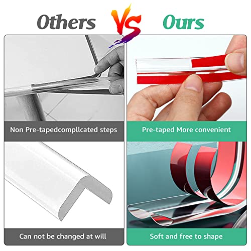 Silicone Edge Protector Strip,3 Meter Edge Protector and 4 Baby Safety ...