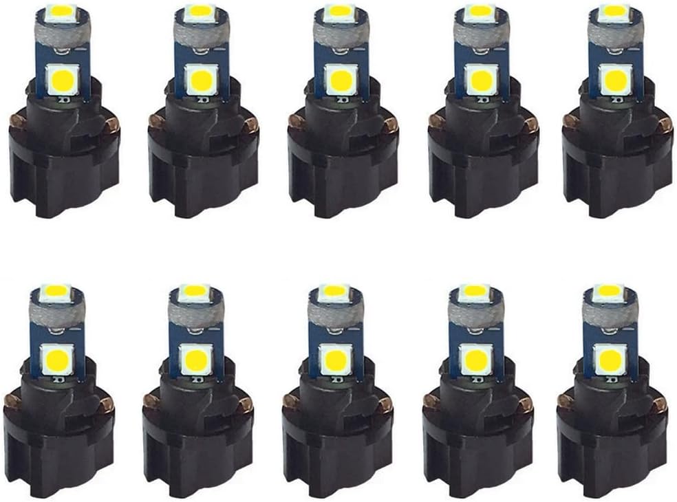 Amazon.com: cciyu 4 Pack 168/194 T10 Twist Lock Wedge instrument Panel ...