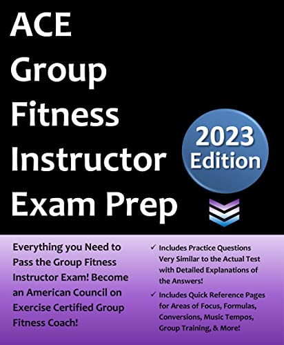 Amazon.com: ACE Group Fitness Instructor Exam Prep: Everything You Need ...