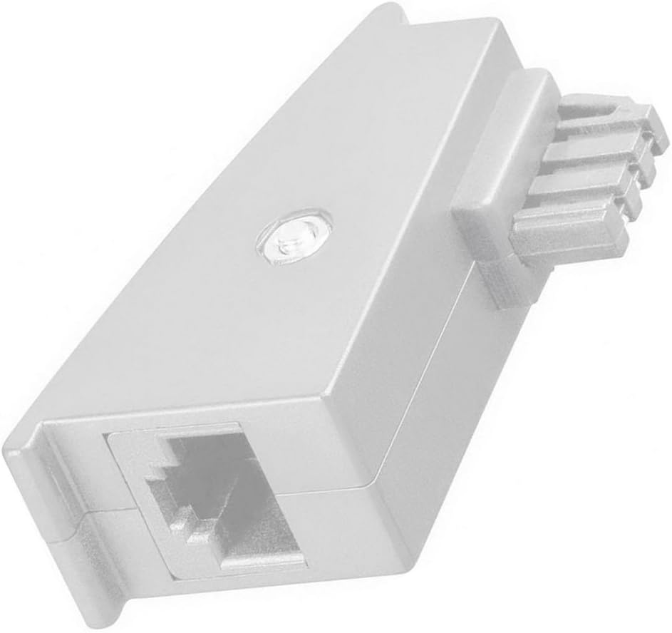 COXBOX TAE RJ45 DSL Adapter für Fritz!Box o. Speedport in grau - 4/5 ...