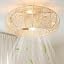 Amazon.com: hummingbird Boho Caged Ceiling Fan with Light, 20'' Rattan ...