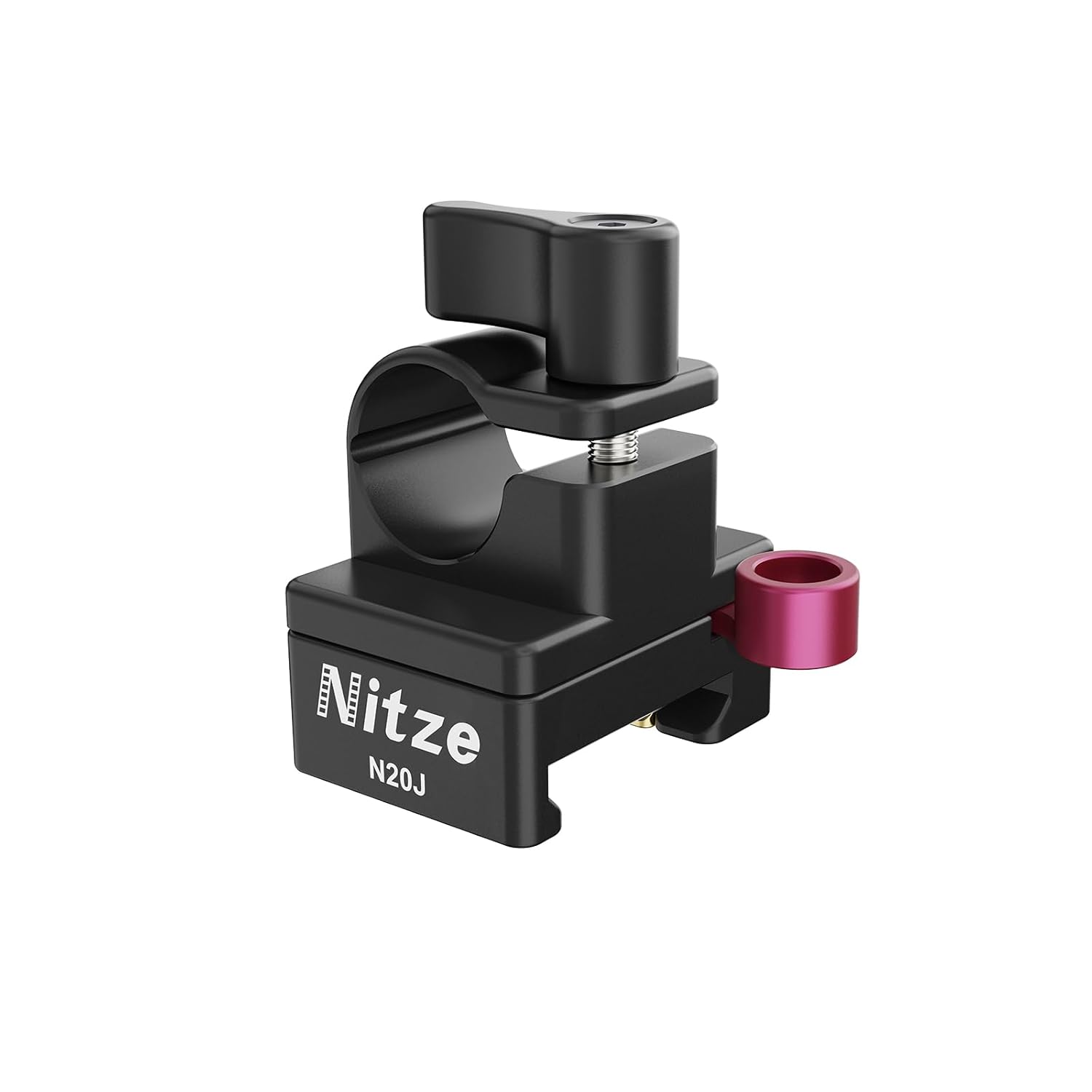 Nitze Quick Release NATO Clamp to 15mm Rod Clamp, 15mm Rod Holder to NATO Clamp for DSLR ...