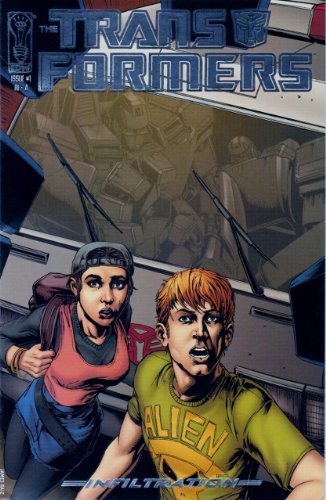 Amazon.com: IDW Transformers Infiltration #1 (James Raiz Silver Foil ...