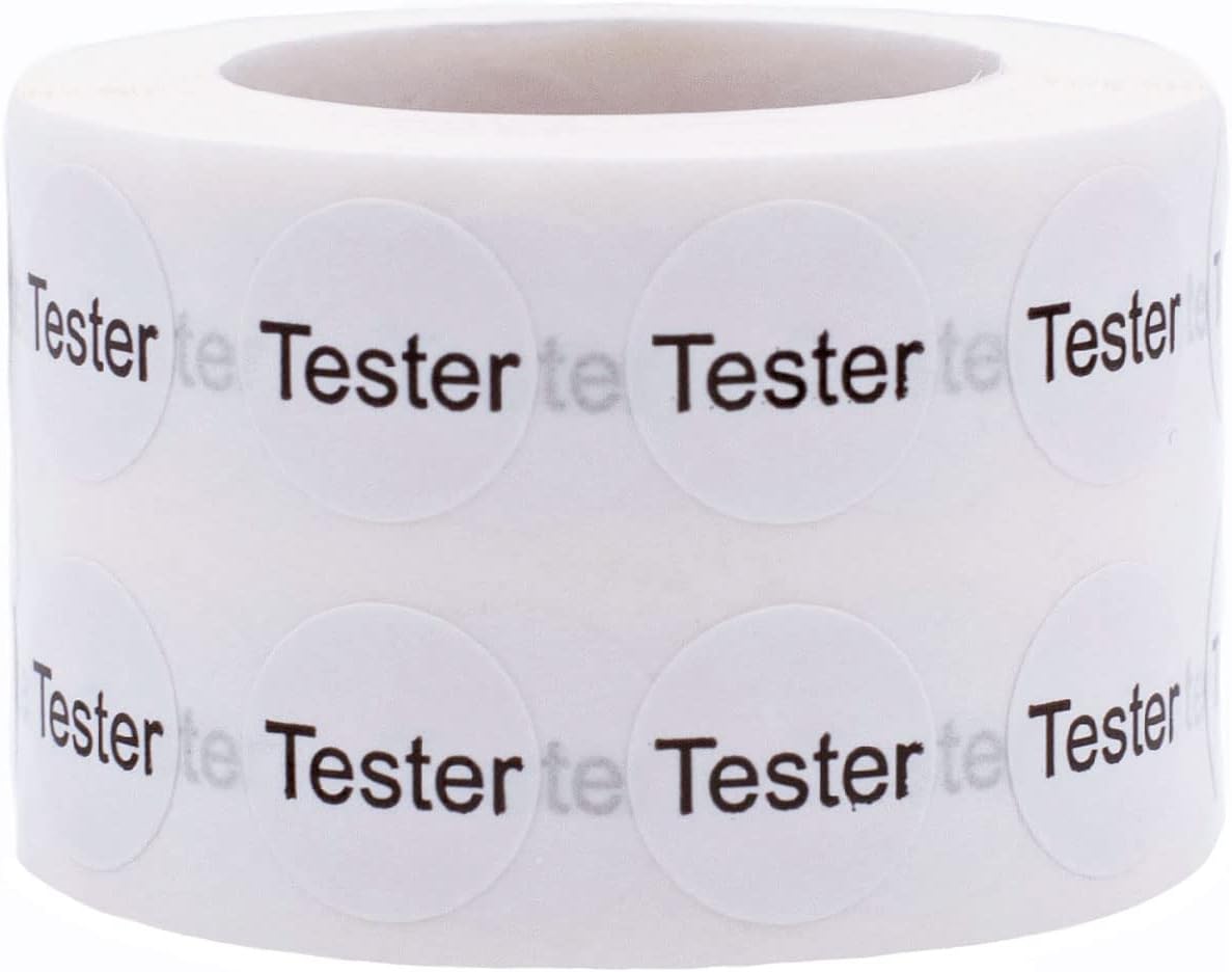 Amazon.com : Quality Control QC Tested Stickers, 1/2 Inch Round, 1000 ...
