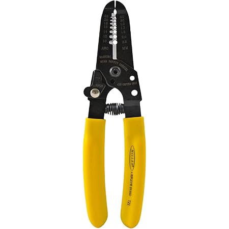 Miller 721 Multi fils Stripper/Cutter Pince à dénuder : Amazon.fr ...