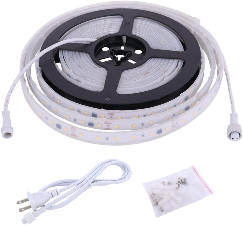 Amazon.com: 120V LED Strip Light Dimmable by Wall Dimmer Switch ...