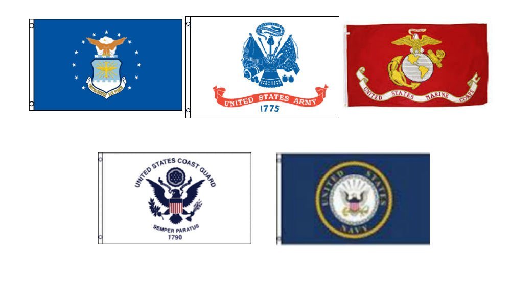 All Branches Of Military Together