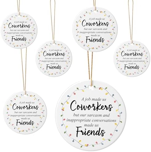 Amazon.com: Christmas Ornament Gift for Coworkers, Coworkers are Like ...