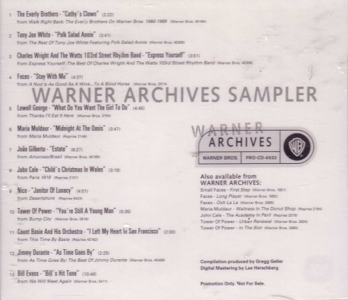 Various Artists - Warner Archives Sampler - Amazon.com Music