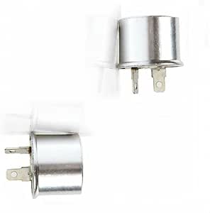 Amazon.com: JZRH 2 Pack 12V Electronic Turn Signal Flasher Relay 2 ...