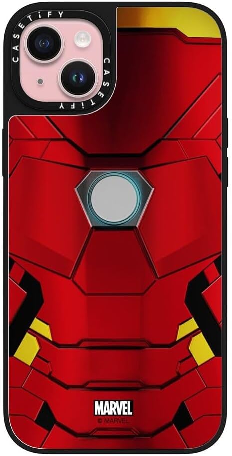 Amazon.com: CASETiFY Mirror iPhone 15 Plus Case [Iron Man Co-Lab ...