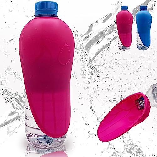 Portable Dog Drinker, Foldable Silicone Cup, Adaptable to 500 ml ...