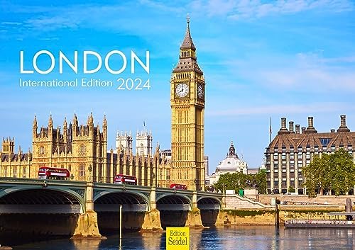 Edition Seidel Premium Kalender London International 2024 Format DIN A3 ...