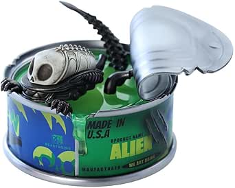 Amazon.co.jp: Canned Curiosity Luminous Alien Baby Monster Figure Art ...