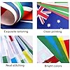 YOFANUP 100 Countries Flag, International Flag, 95 ft/ 29 meters, World ...