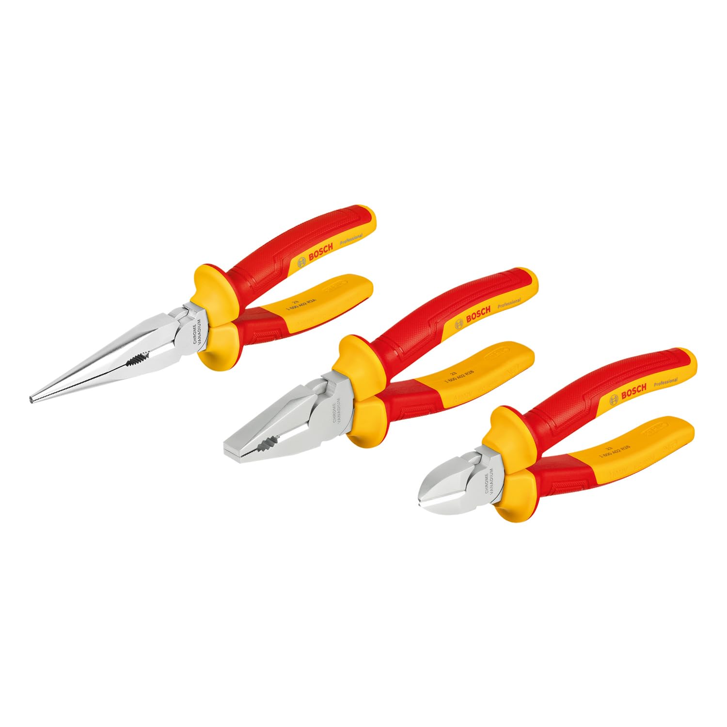Bosch Professional VDE Pliers Set (3 Pieces) - Amazon.com