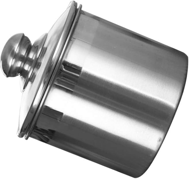 Amazon.com: Cabilock Stainless Steel Canister Jars with Glass Lid ...