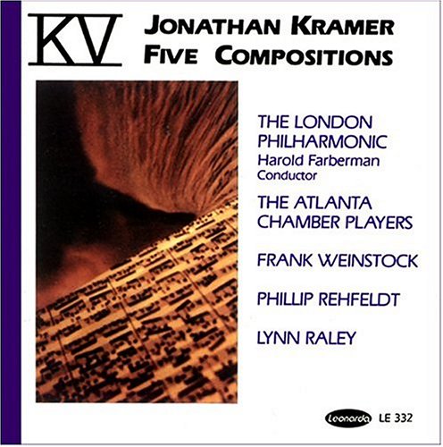 Jonathan D. Kramer, London Philharmonic Orchestra, Harold Farberman, Frank Weinstock, Phillip ...