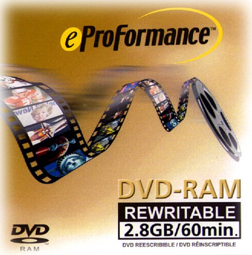eProformance DVD-RAM 2. GB 3 pack in jewel case : Amazon.in: Computers ...