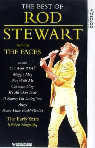 Rod Stewart Featuring The Faces - Best Of [VHS] : Stewart, Rod, Stewart ...