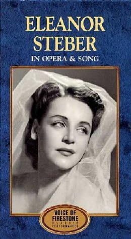 Eleanor Steber in Opera and Song [VHS]: Amazon.ca: Voice of Firestone ...