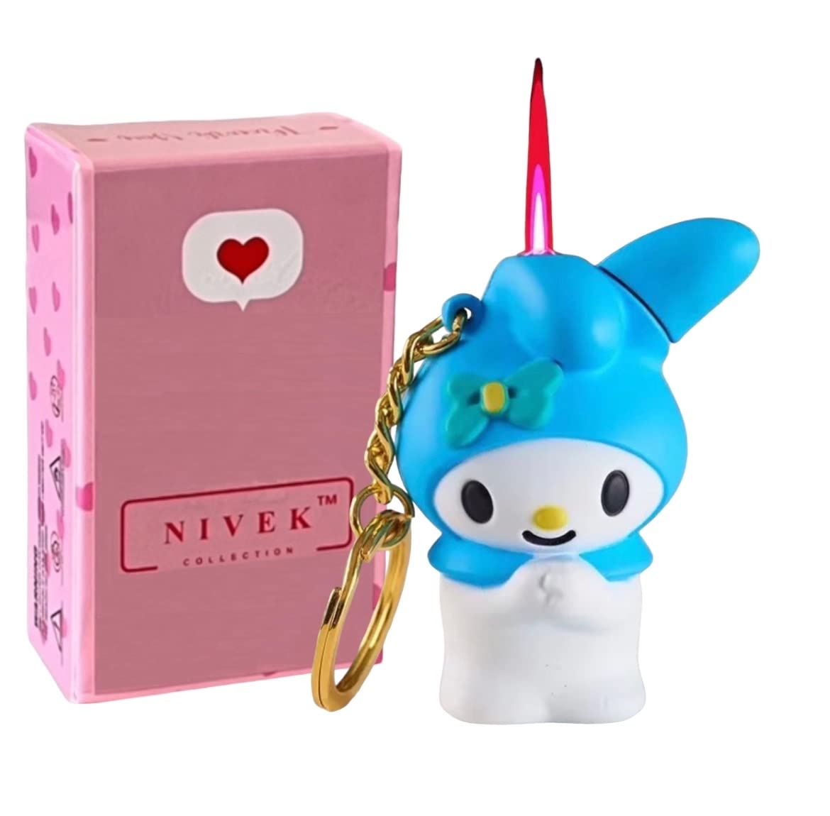 Amazon.com: NIVEK My Melody Lighter Pink Flame Kawaii Cool Lighters ...