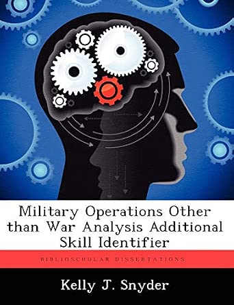 Amazon.com: Military Operations Other Than War Analysis Additional ...