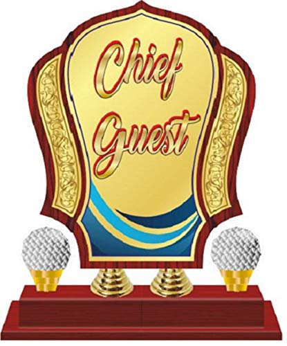 Delta Chief Guest Logo Medium Size (11.5 inch) Wooden Memento with Base ...