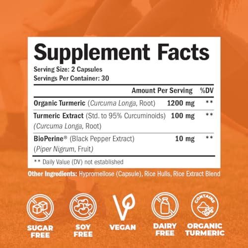 Top 10 Best Turmeric Supplements & Capsules Reviews