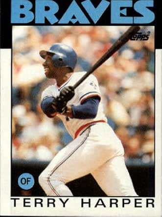 Amazon.com: 1986 Topps Baseball Card #247 Terry Harper : Collectibles ...