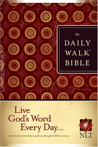 The Daily Walk Bible NLT: Tyndale: 9781414309583: Amazon.com: Books